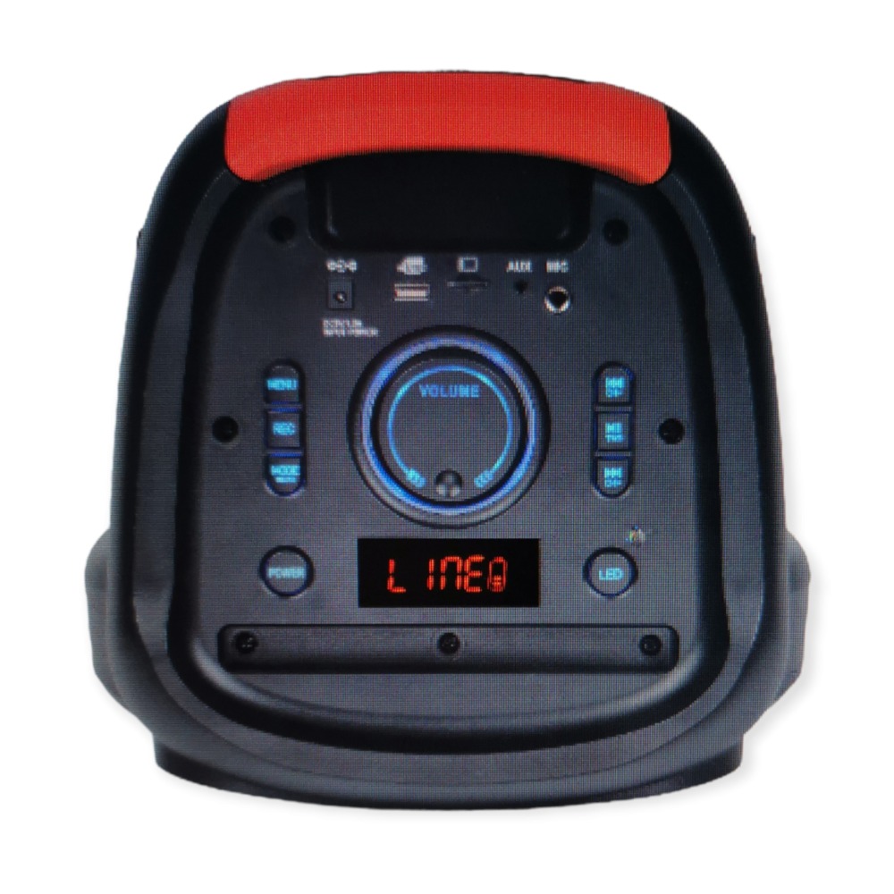 New NDR 128 1500w Multimedia DJ rechargable Trolley speaker with mic ...